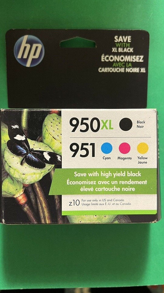Genuine HP 950/951 Ink Cartridge Combo-For HP 8620 8625 Printer-OEM INK ...