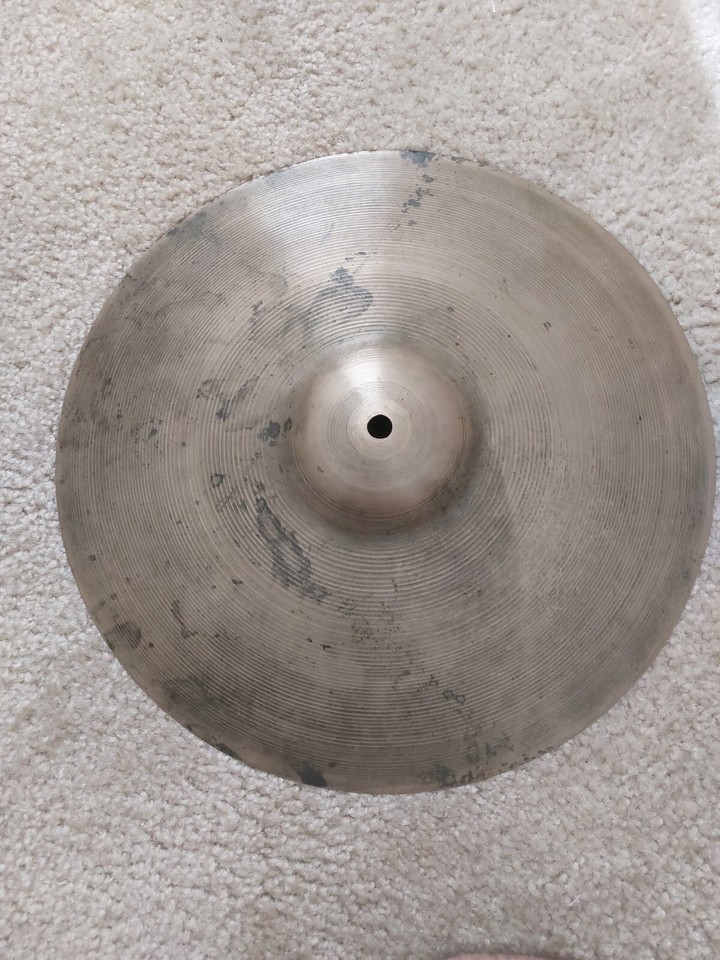 Rare Zenjian Vintage 13" hit hat Cymbal 1930s 892g video link | eBay