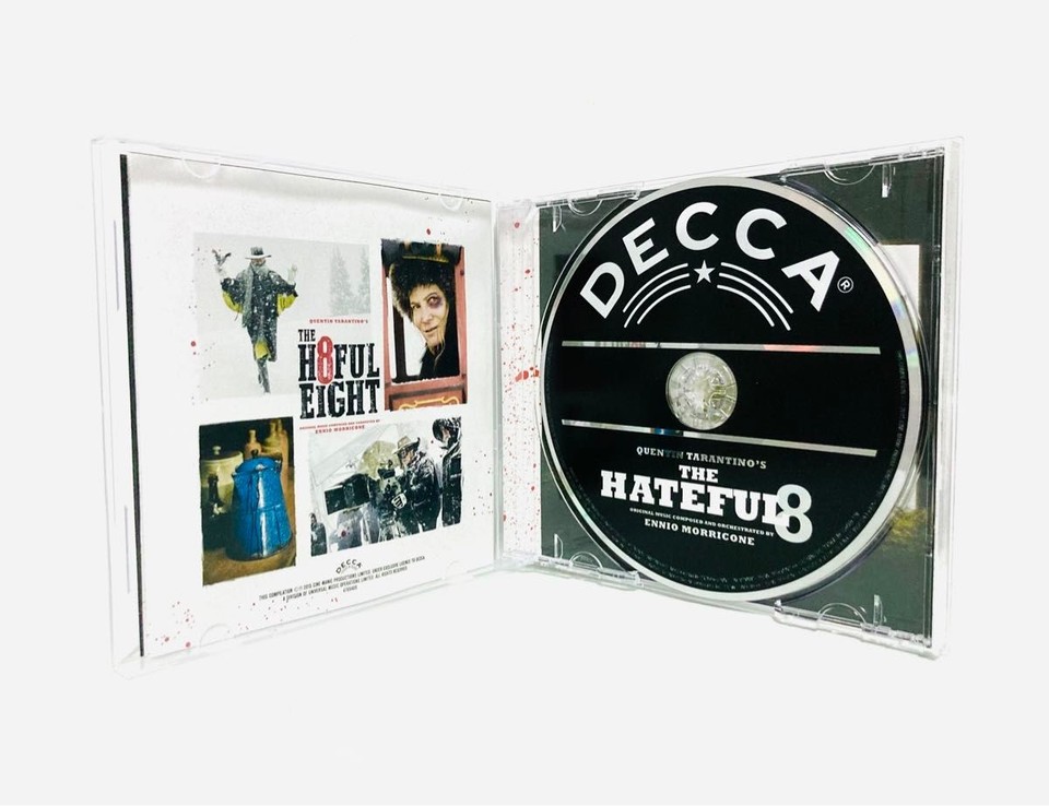 Hateful Eight Quentin Tarantino Film Soundtrack CD Ennio Morricone Out ...