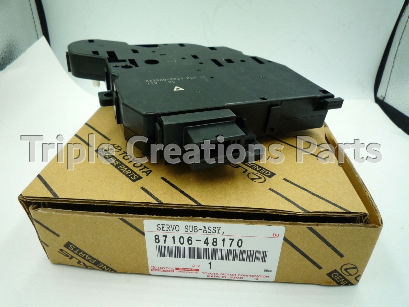 87106-48170 Toyota Genuine Damper Servo Air Conditioner Radiator No.1 ...