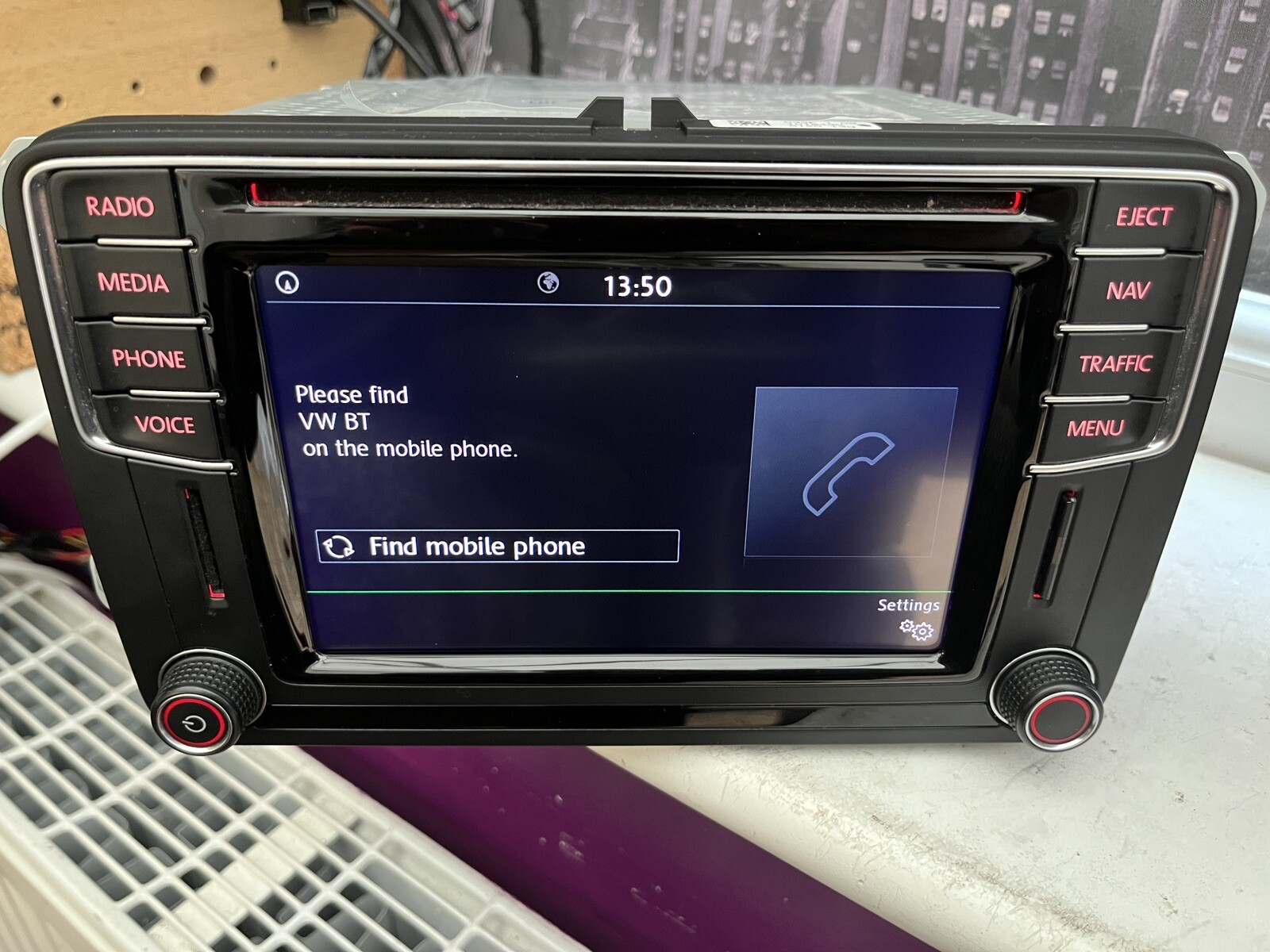 Volkswagen 5C0035680G Discover Media DAB Navigation System for sale ...