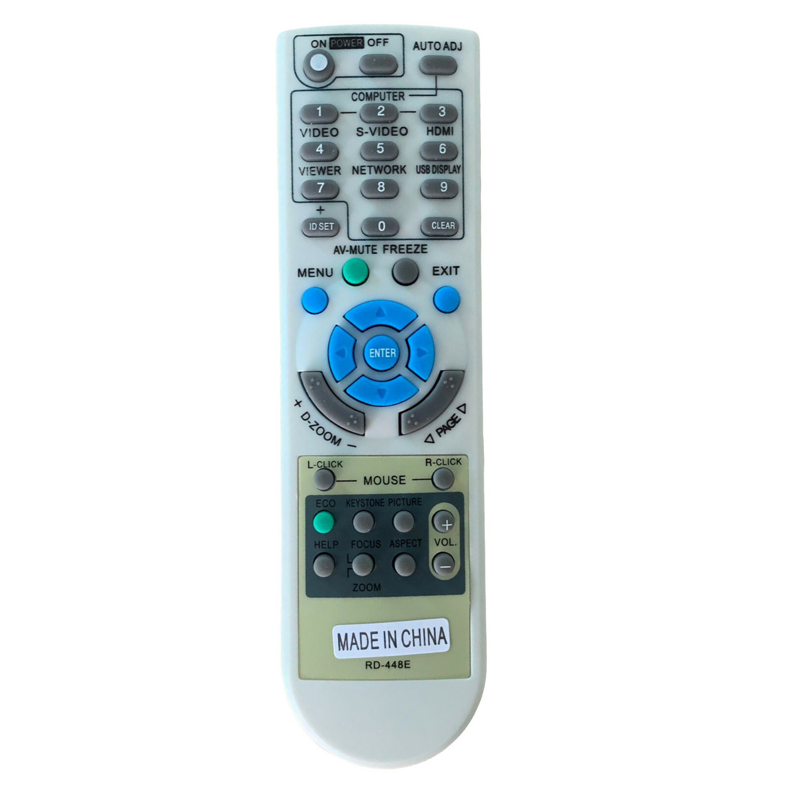 For NEC PROJECTOR GT5000 LT150 LT170 LT180 LT280 LT375 LT380 Remote ...