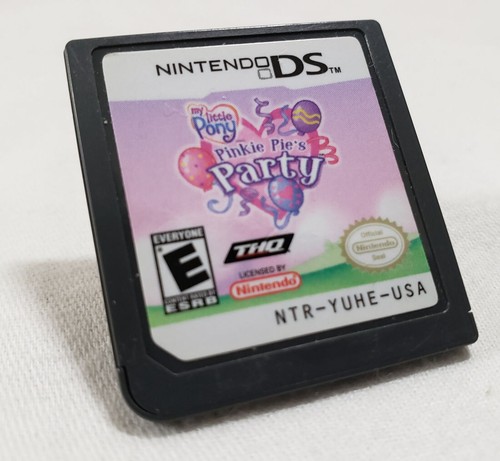 My Little Pony Pinkie Pie's Party AUTHENTIC Nintendo DS horse pinkies ...