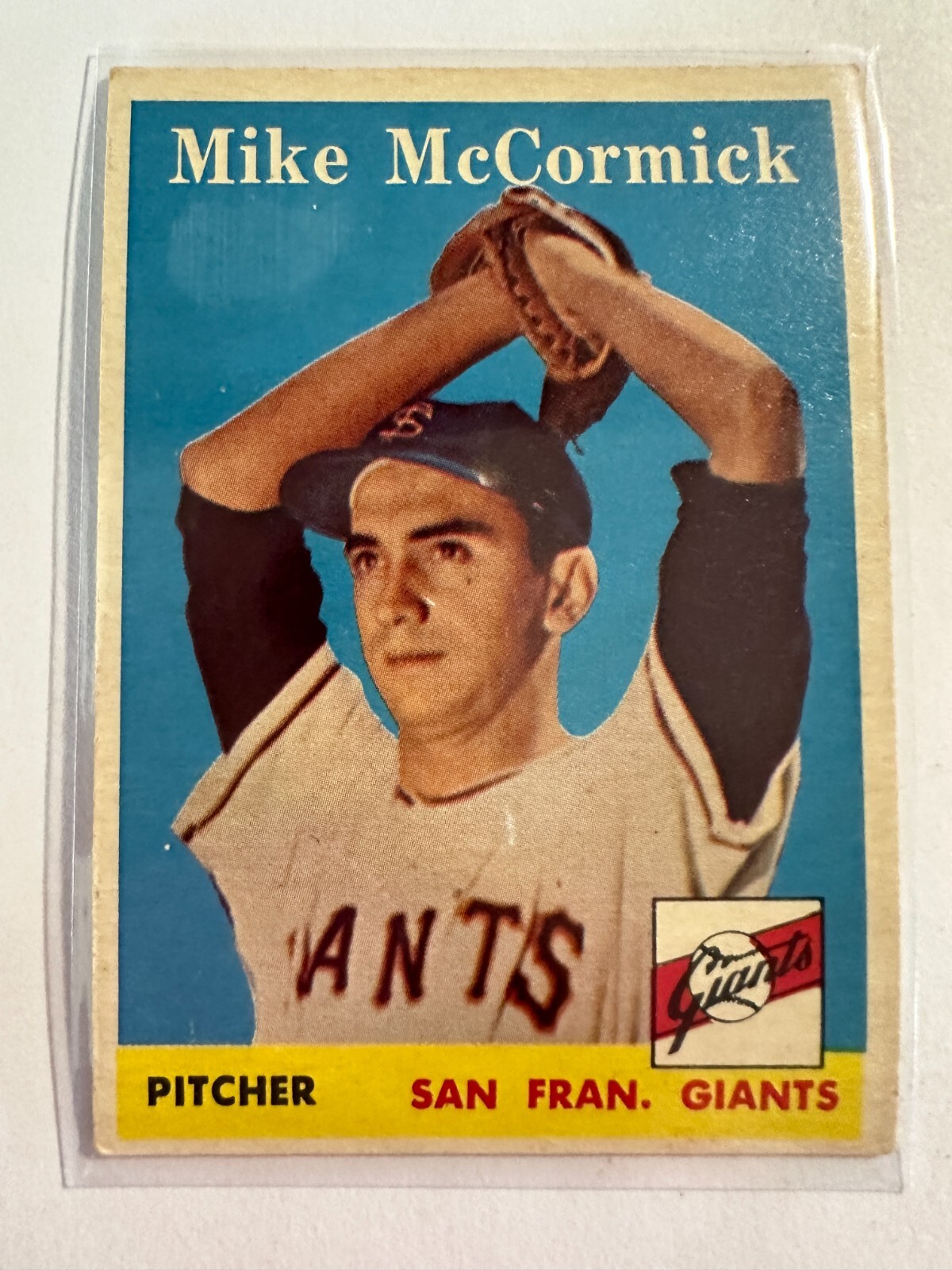 K74,690 - 1958 Topps #37 Mike McCormick RC | eBay
