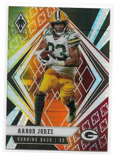 2020 Panini Phoenix Aaron Jones Fire Burst Parallel Card | eBay