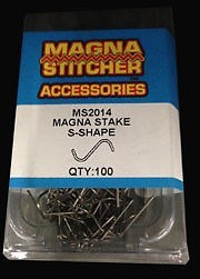 Motor Guard 100pk S-Shape Magna Stake Hot Staples fits Most Hot ...