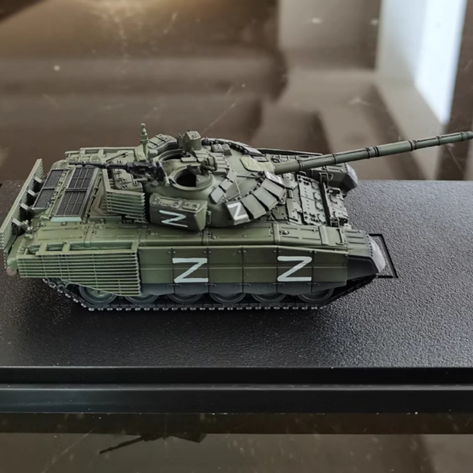 1/72 Scale Russian Military Operation T-72B3 Main Battle Z Tank Model ...
