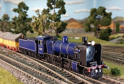 SDS HO Scale VR K183 Steam Locomotive, BLUE, with DCC & SOUND | eBay ...