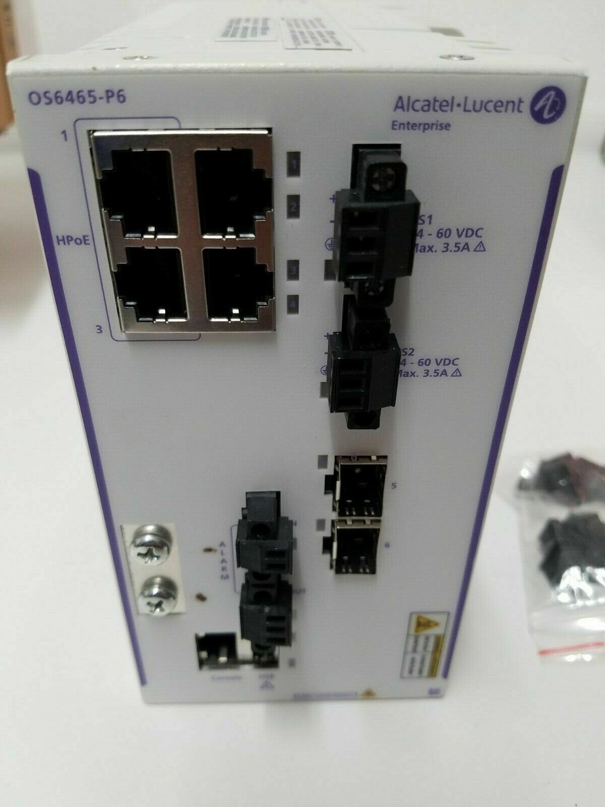 Alcatel-Lucent OmniSwitch 6465-P6 OS6465-P6 - switch - 4 ports - managed (UR) | eBay