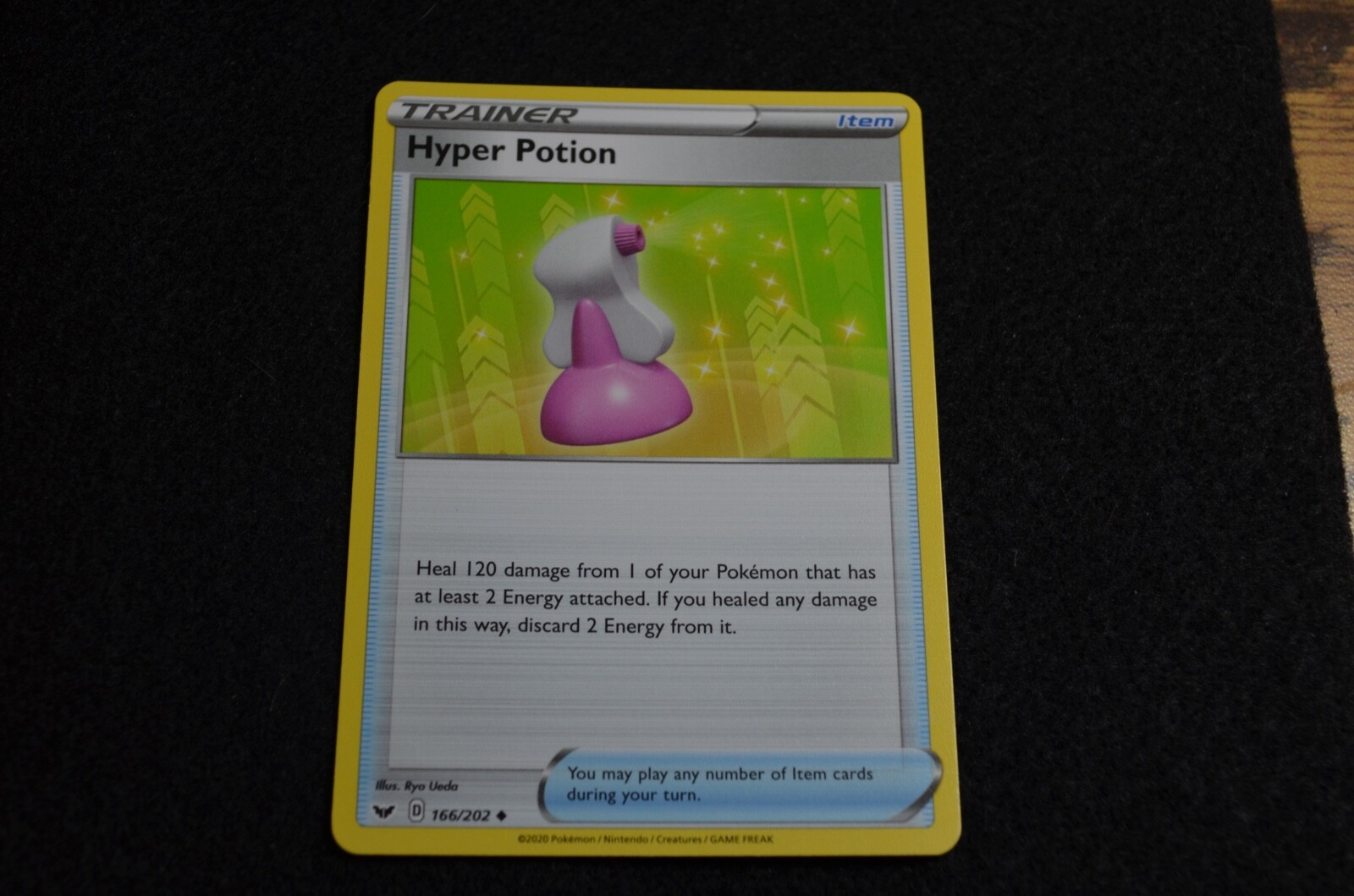 POKEMON SWORD & SHIELD HYPER POTION 166/202 NM/MINT PACK FRESH | eBay