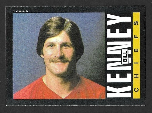 1985 Topps #276 Bill Kenney Kansas City Chiefs | eBay