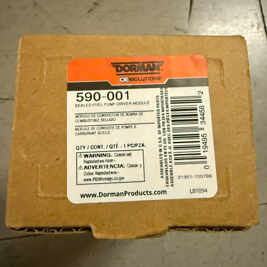 DORMAN 590-001 Fuel Pump Driver Module for 05-11 Ford Lincoln Mazda ...