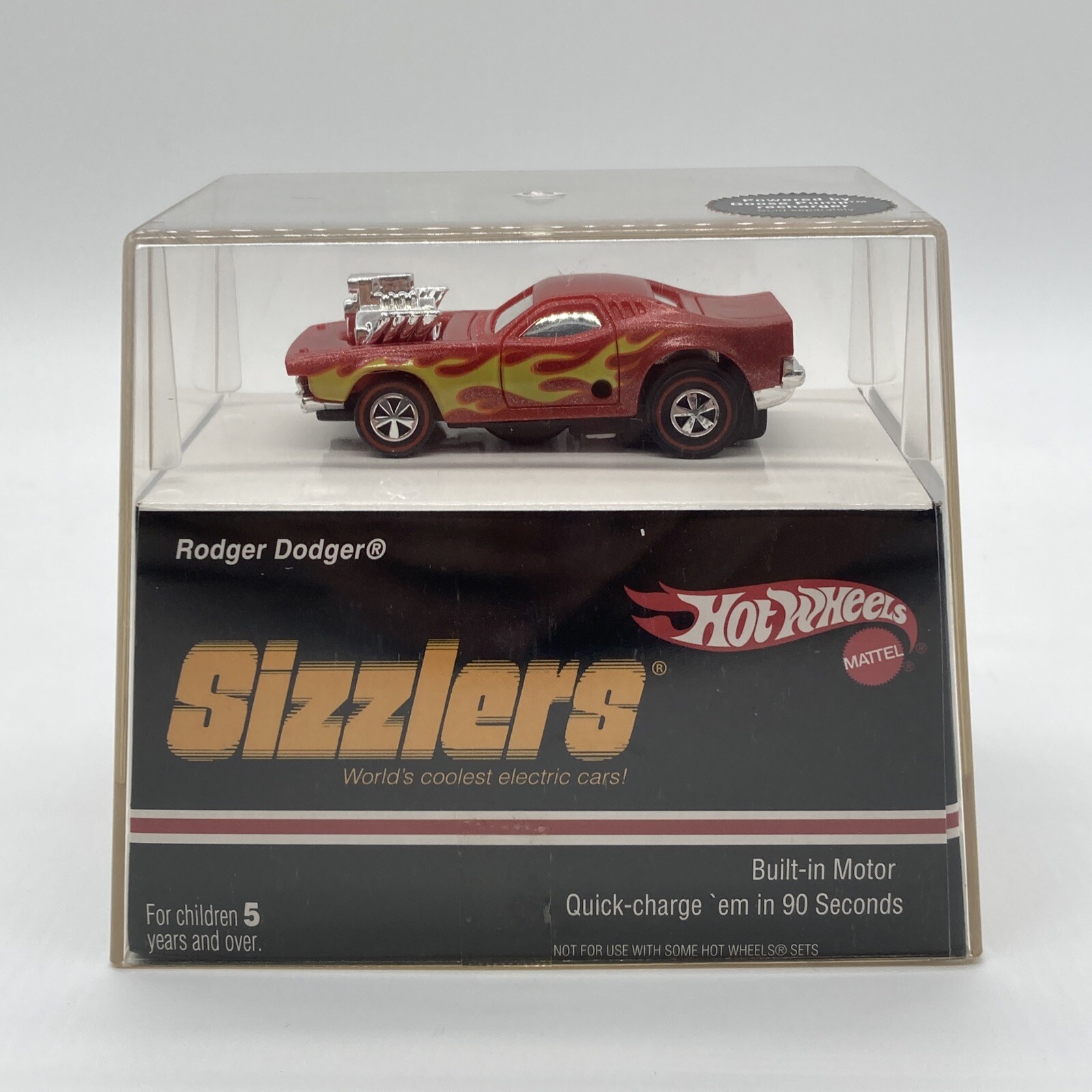 HOT WHEELS SIZZLERS ELECTRIC ORANGE RODGER DODGER (See Description) | eBay