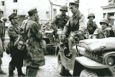 WW II - Usa Photo -- POW German Colonel + Soldiers - 1944... | eBay