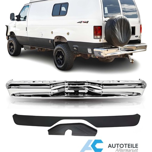 Rear Step Bumper Assembly For 1992-2014 Ford Econoline Van E150 E250 ...