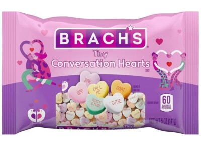 Brach's 5 oz. TINY CONVERSATION HEARTS Candy Cute Love Valentine's Day ...