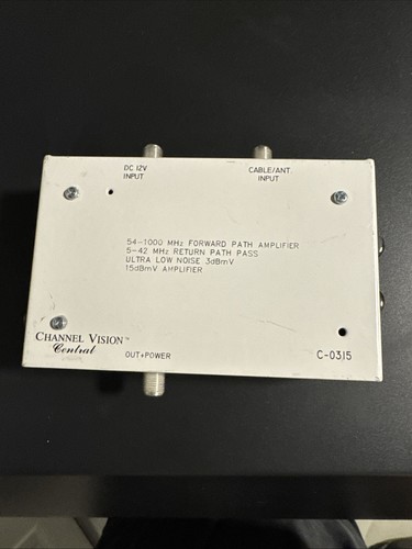Channel Vision 15DB Video Amplifier (C-0315) | eBay