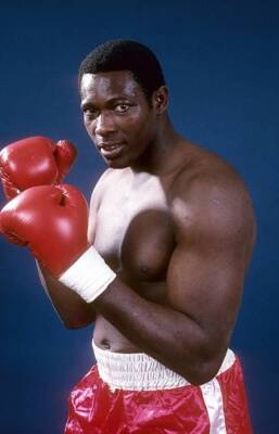 Carl Williams Poses For A Portrait In Rockville Center OLD BOXING PHOTO ...