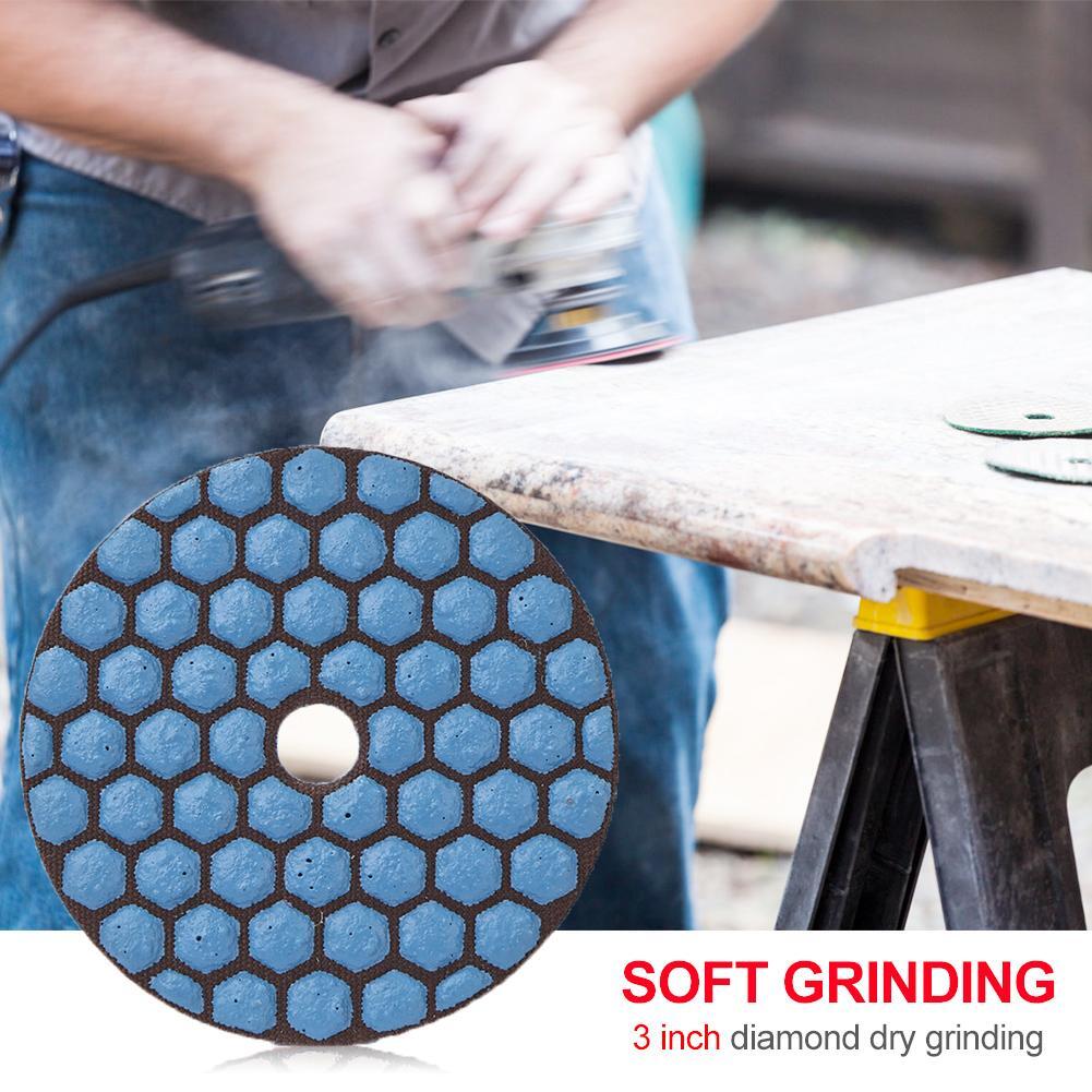 3Pcs Diamond Polishing Pad Marble Granite Polishing Wheel Abrasive Tool ...