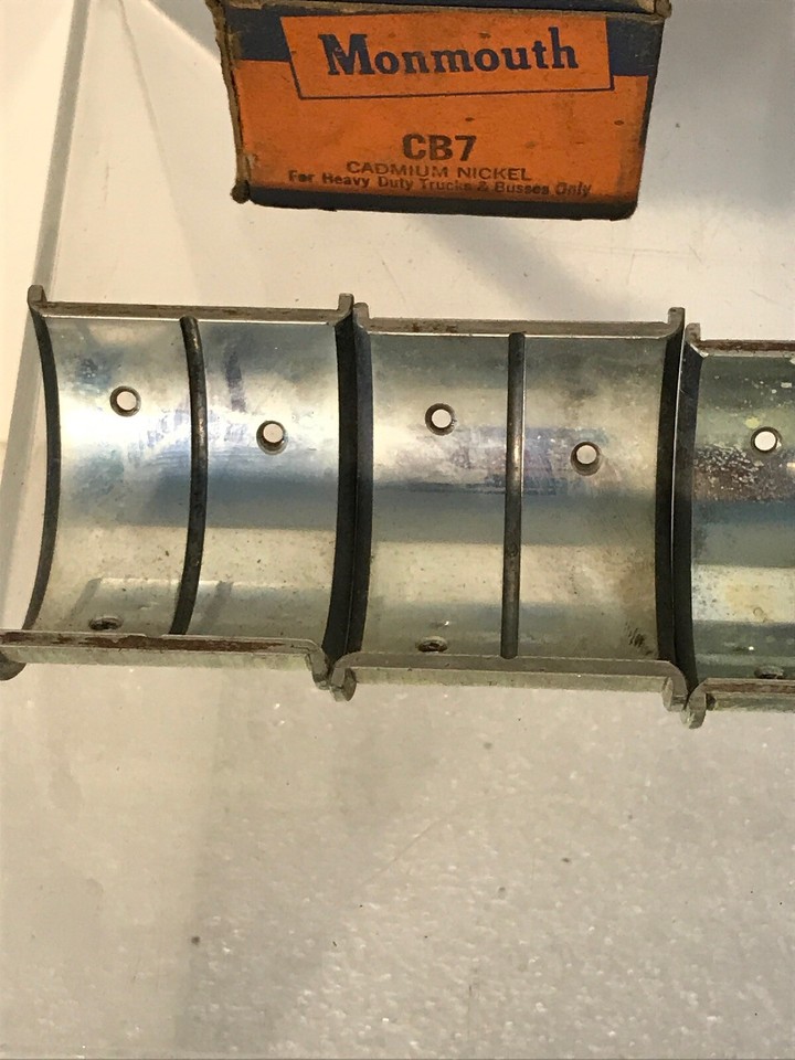 Monmouth 32-38 Ford Flathead V8 CB7 Flanged Connecting Rod Bearings ...