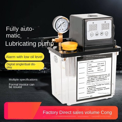 Automatic Lubricant Pump CNC Lathe Machine Tool 1 Litre Oil Filler | eBay