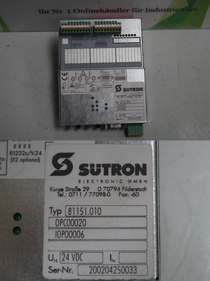 SUTRON TYP 81151.010 0PC00020 / I0P00006 | eBay