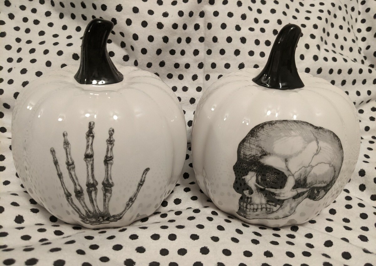 Black And White Pumpkin