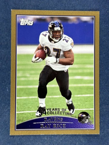 2009 Topps Gold #73 Ray Rice Baltimore Ravens /2009 | eBay