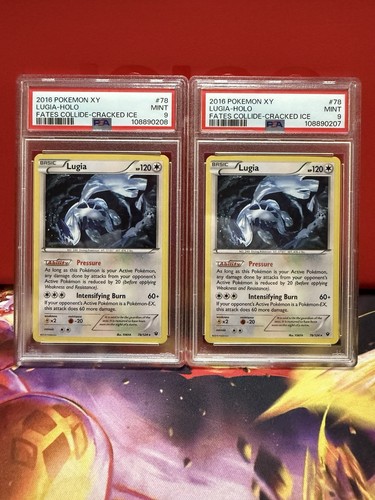 Lugia 78/124 Fates Collide Cracked Ice Holo PSA 9 | eBay