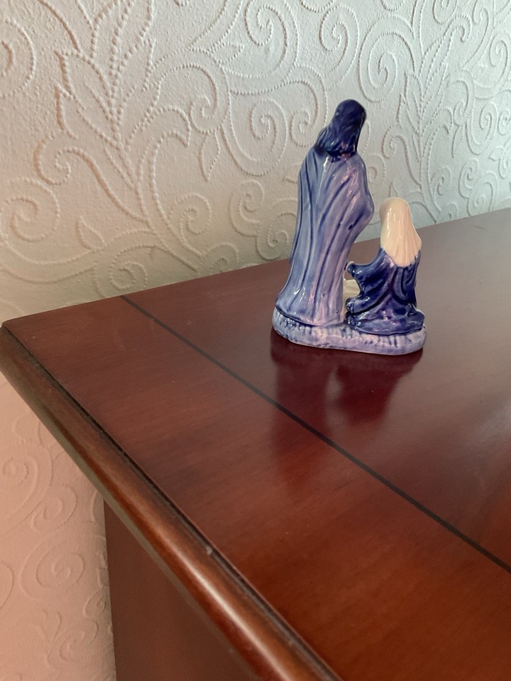Delft Pottery Nativity | eBay UK