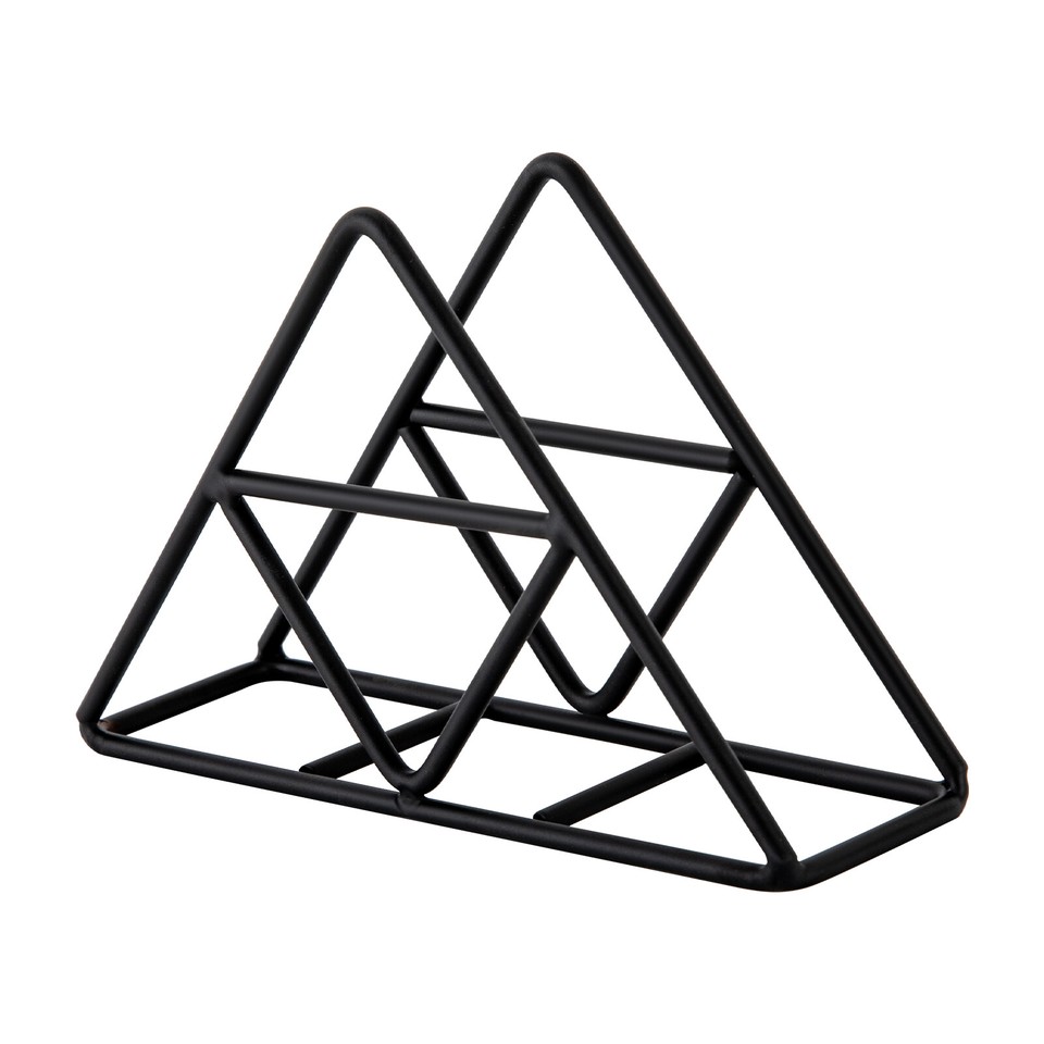 Metal Napkin Holder Triangular Napkin Holder for Table Kitchen Home ...
