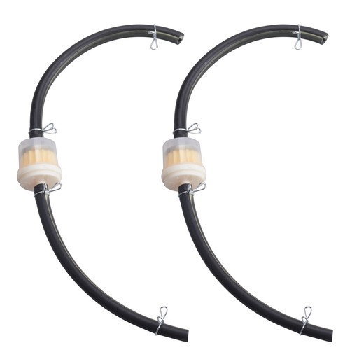 2*6mm Inline Gas Petrol Liquid Fuel Filter Hose Motorcycle Fuel Filter ...