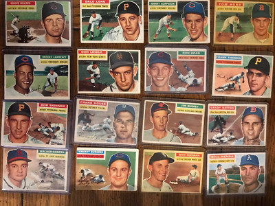 Walker Cooper 1956 Topps Baseball Card (Sale Is For Card In Title ...