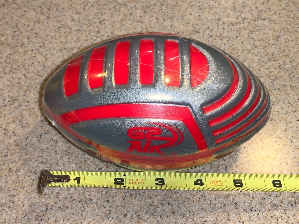 Hedstrom G2 Air Mini Football Toy Red and Silver New Sealed | eBay