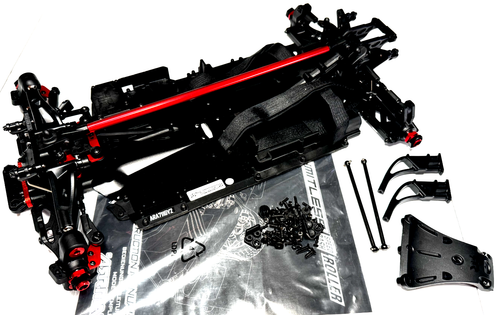 Arrma LIMITLESS v2 6s- roller chassis slider 6s speed run NEWEST diffs ...