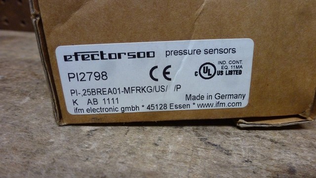 ifm PI2798 Flush Pressure Sensor With Display for sale online | eBay