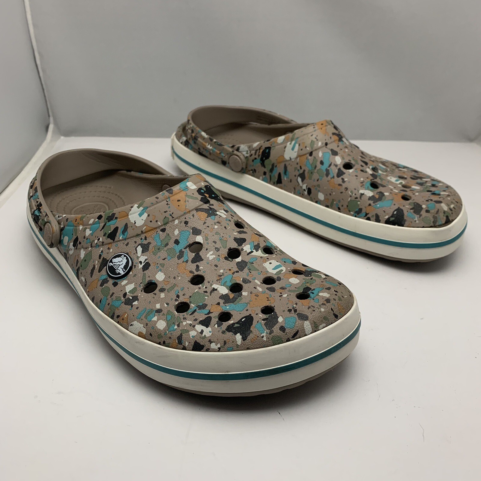 Crocs Terrazzo Clog Multicolor Mushroom Sandals Size … - Gem