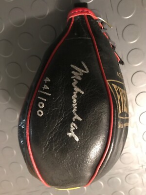 Muhammad Ali Signed Everlast Speed Bag Limited Edition #44 of 100 w ...