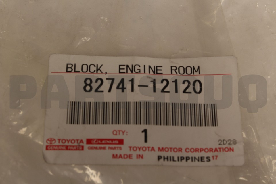 8274112120 Genuine Toyota BLOCK, ENGINE ROOM RELAY 82741-12120 | eBay