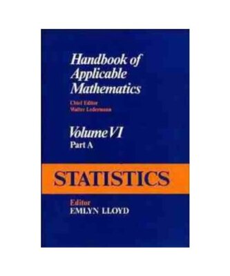 Statistics (Handbook of Applicable Mathematics), Ledermann, Walter | eBay