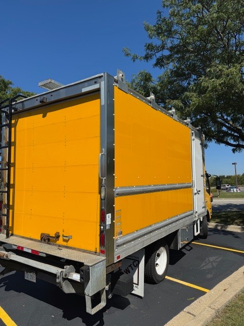 2016 Isuzu NPR HD With 16ft Dry Cargo Moving Truck Box Truck - Aluminum ...