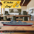 Berkeley-Class Guided Missile Destroyer Model – Replica of the Iconic ...