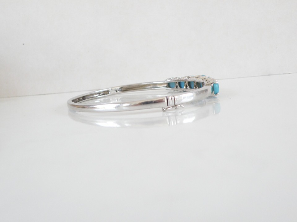 Chuck Clemency NYCII Sleeping Beauty Turquoise Sterling Silver Tube ...