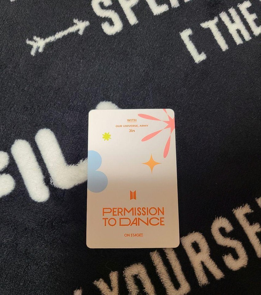 BTS Jin Ptd Photo Card | eBay