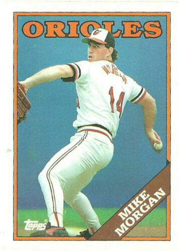1988 Topps Mike Morgan #73T Baseball DNA Games | eBay
