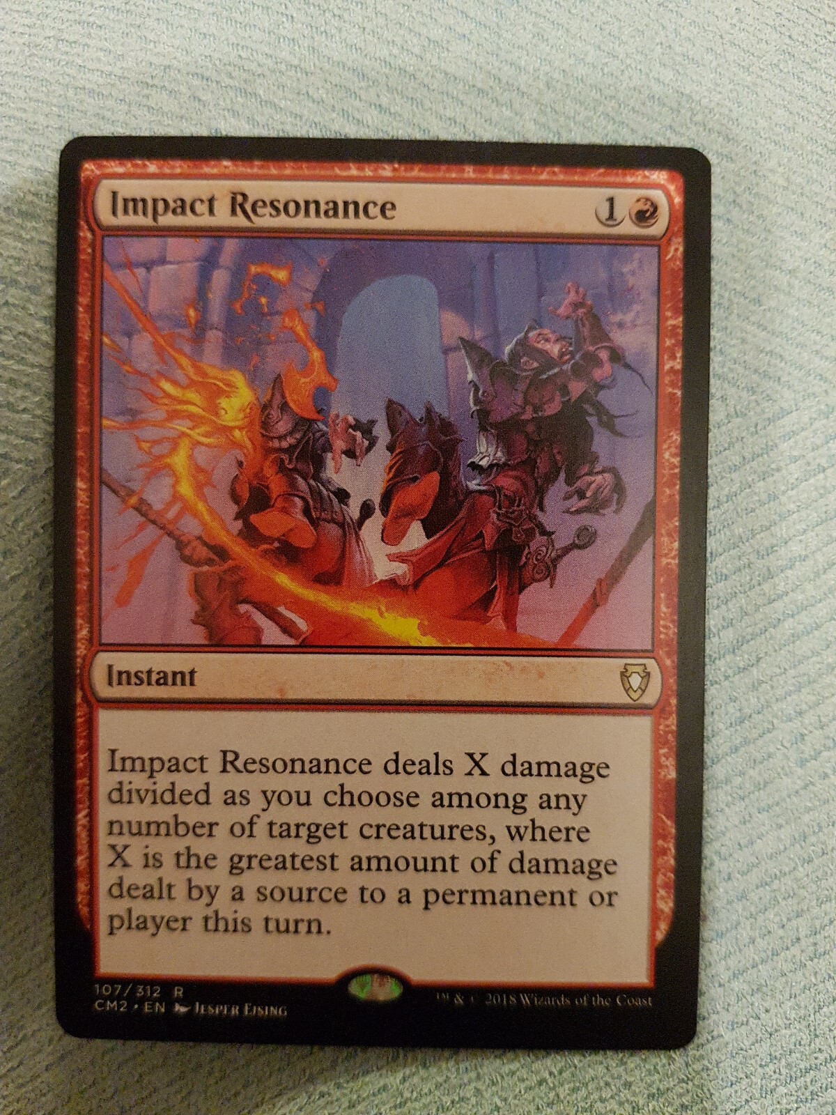 1x MTG Magic The Gathering TCG Impact Resonance - Rare - Commander. | eBay