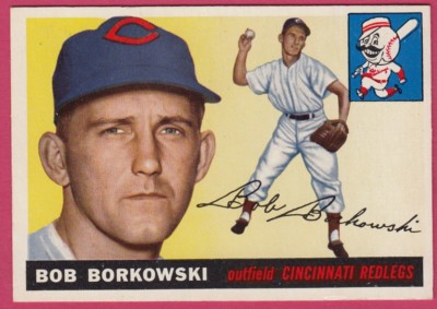 1955 Topps # 74 Bob Borkowski - Redlegs (EX-MT) | eBay