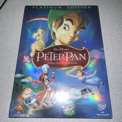 Peter Pan (2-DVD) Platinum…..w/Slip Cover Excellent Condition! New ...