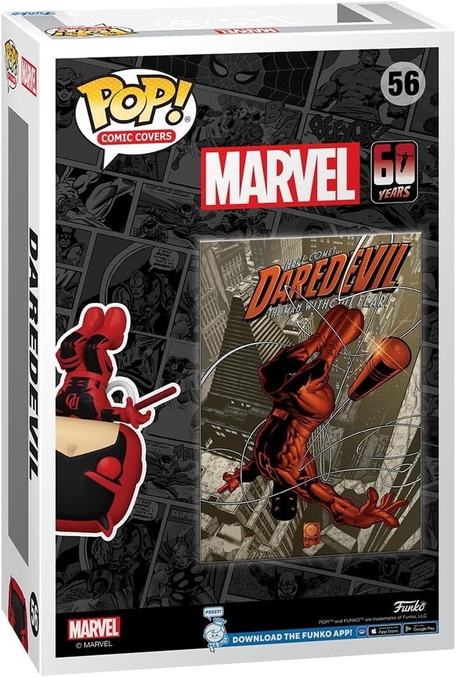 Funko POP! Comic Cover Daredevil Collectable Vinyl Figure - New | eBay