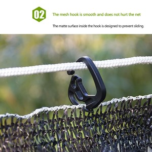 100 Pcs Shading Net Hook Plastic Hanging Hooks for Greenhouse Shade ...
